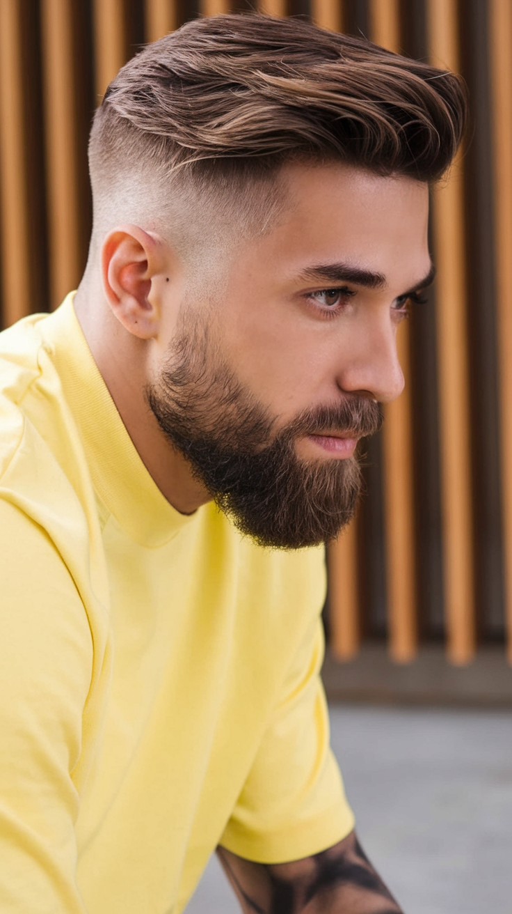 Mid Fade Haircut For Men 2025: 25 Ideas With Beard, Undercut, Shaved ...