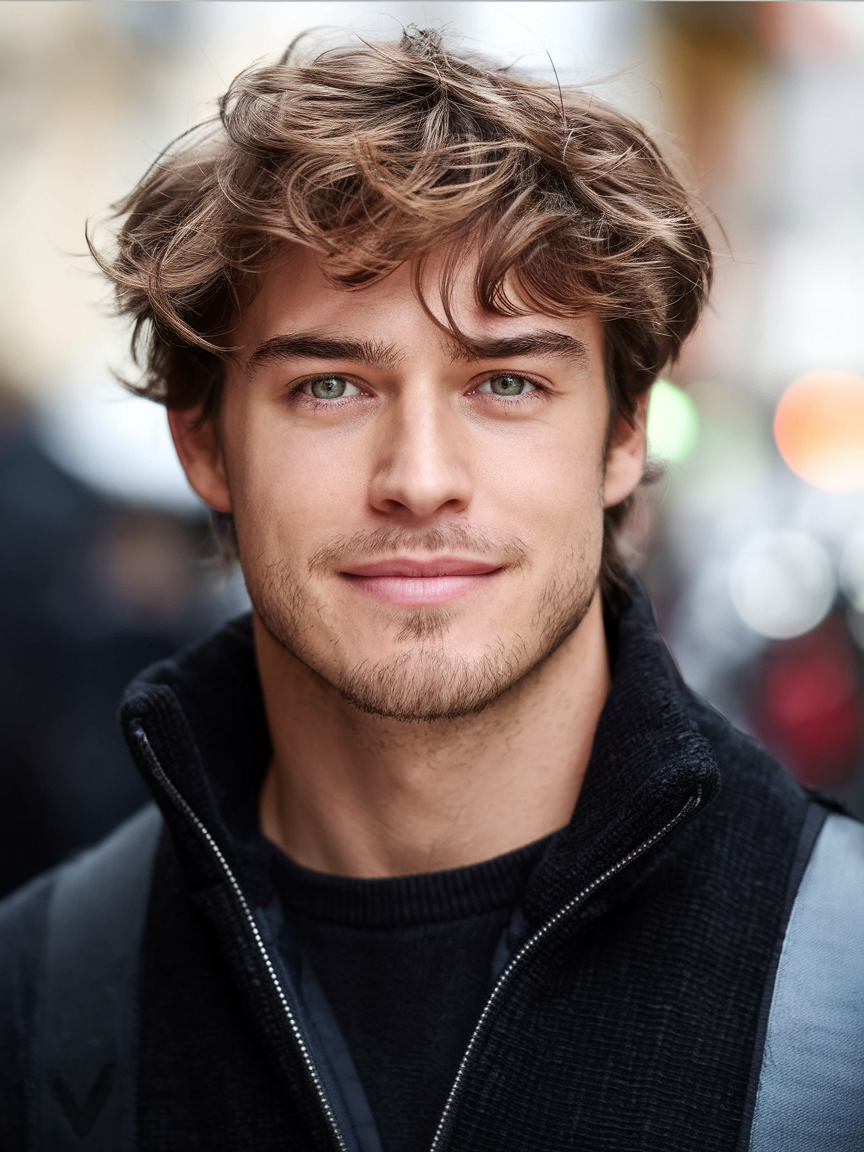 Wavy Hair For Men 2025: 25 Haircut Ideas For Natural Long, Short And ...