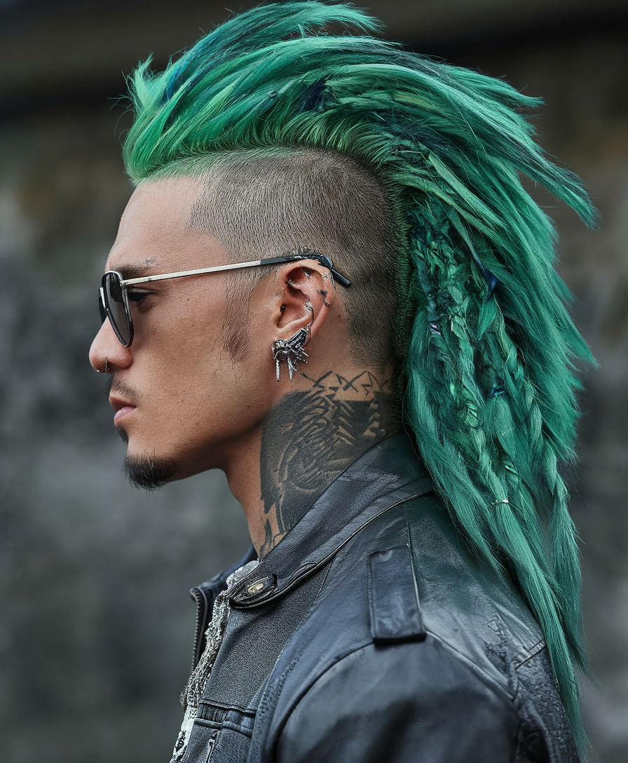 25 Bold Mohawk Hairstyles For Men 2025: Faded, Punk, Twists, Braids And ...