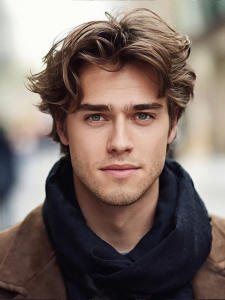Middle Part Hairstyles For Men 2025: 21 Trendy Ideas For Straight, Wavy ...