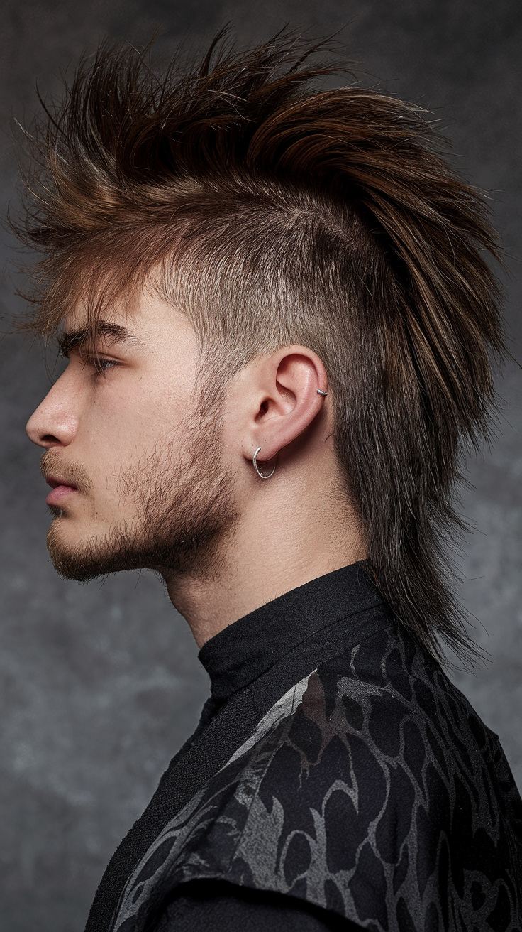 25 Bold Mohawk Hairstyles For Men 2025: Faded, Punk, Twists, Braids And ...