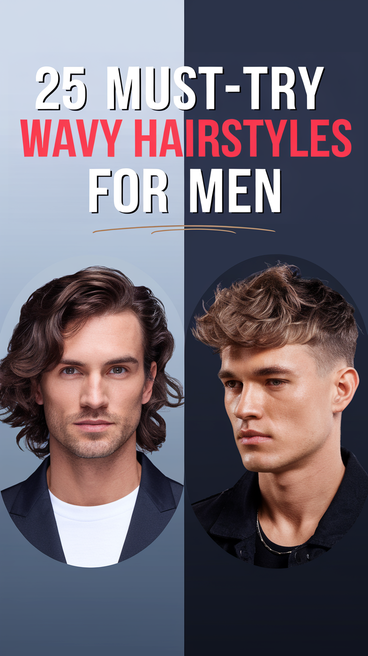 Wavy Hair For Men 2025: 25 Haircut Ideas For Natural Long, Short And ...