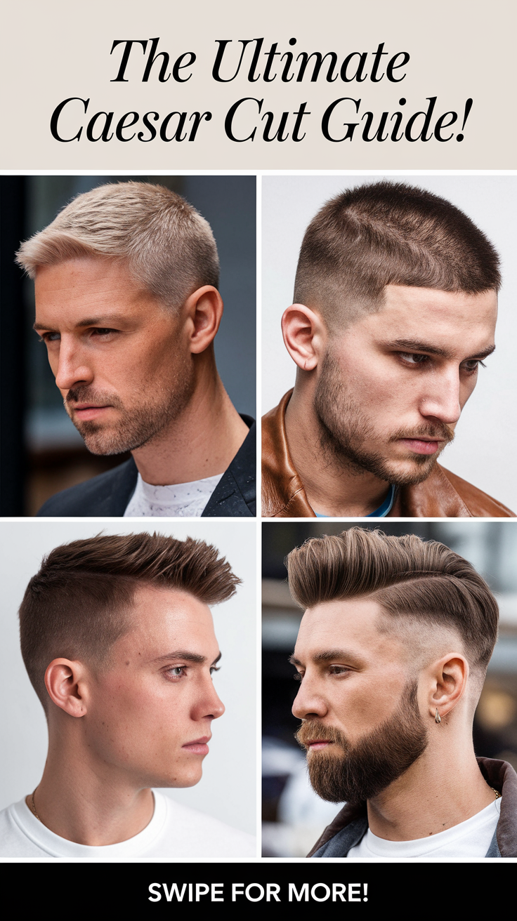 Caesar Haircut For Men 2025: 23 Ideas From Short Curly Cuts To Modern ...