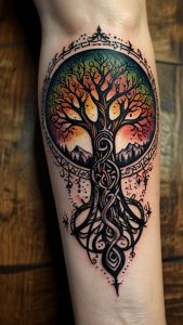 Tree Of Life Tattoo 2025: 25 Stunning Ideas From Simple Stencil To ...