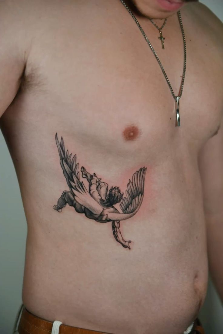 23 Icarus Tattoo Ideas 2025: Powerful Mythology Inspired Designs For ...