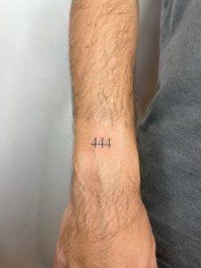 444 Tattoo Ideas 2025: 22 Unique Designs Including Angel Number, Fine ...