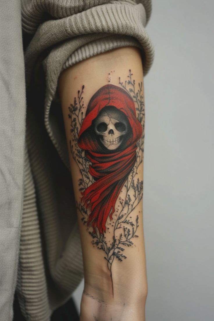 Grim Reaper Tattoo 2025: 25 Designs For Sleeve, Forearm, Back With ...
