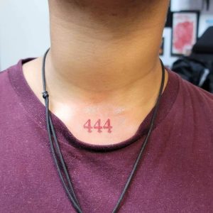 444 Tattoo Ideas 2025: 22 Unique Designs Including Angel Number, Fine ...