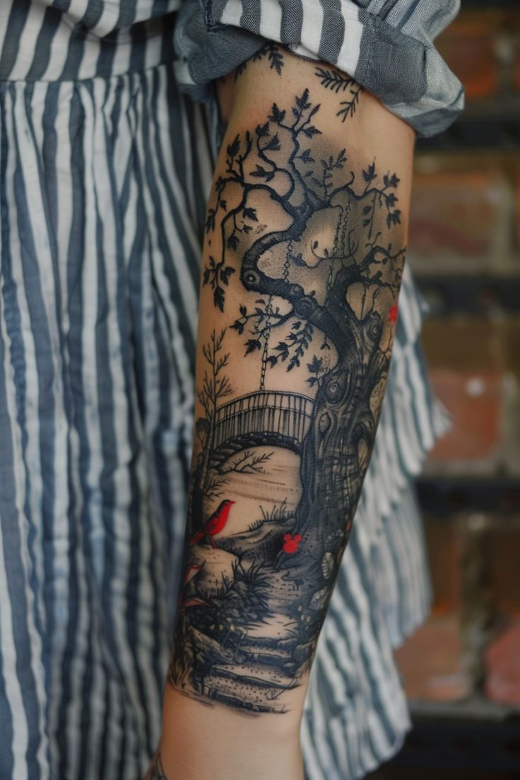 Poison Tree Tattoo 2025: 25 Ideas Designs For Forearm, Sleeve, Hand ...