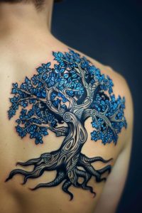 Tree Of Life Tattoo 2025: 25 Stunning Ideas From Simple Stencil To ...