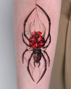 25 Spider Tattoo Ideas 2025: Designs From Black Widow Drawing To Gothic ...