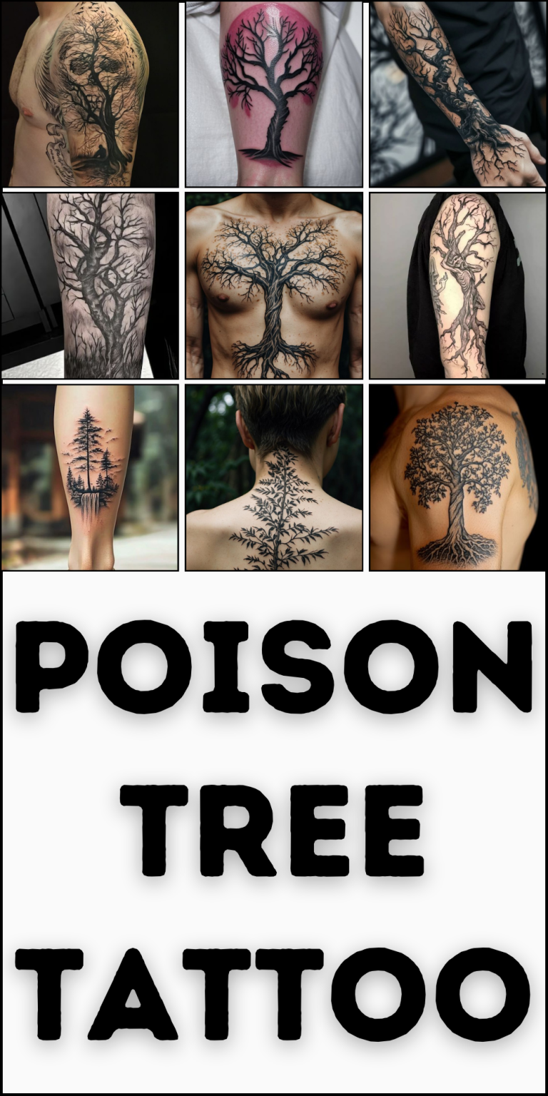 Poison Tree Tattoo 2025: 25 Ideas Designs For Forearm, Sleeve, Hand ...