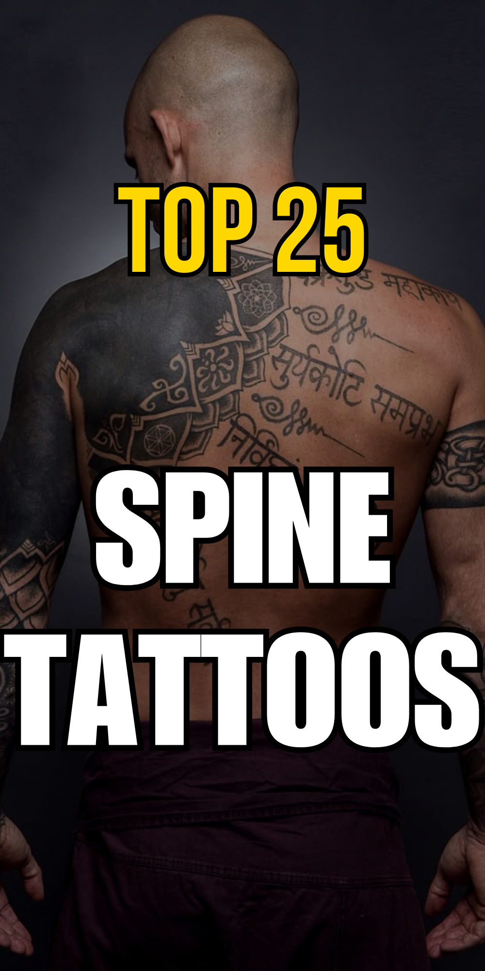 Spine Tattoos 2025 With 25 Unique Designs Including Dragon, Floral ...