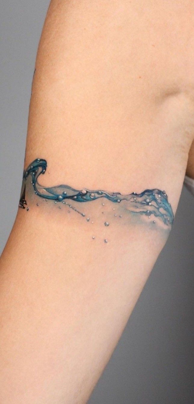 Wave Tattoo 2025: 22 Unique Ideas For Men With Ocean, Sun And ...