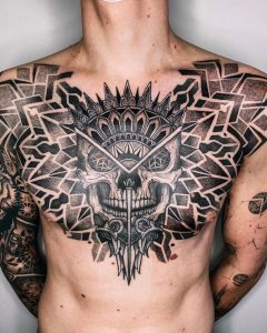 25 Chest Tattoo Ideas 2025 With Bold Meaningful Designs For Men ...