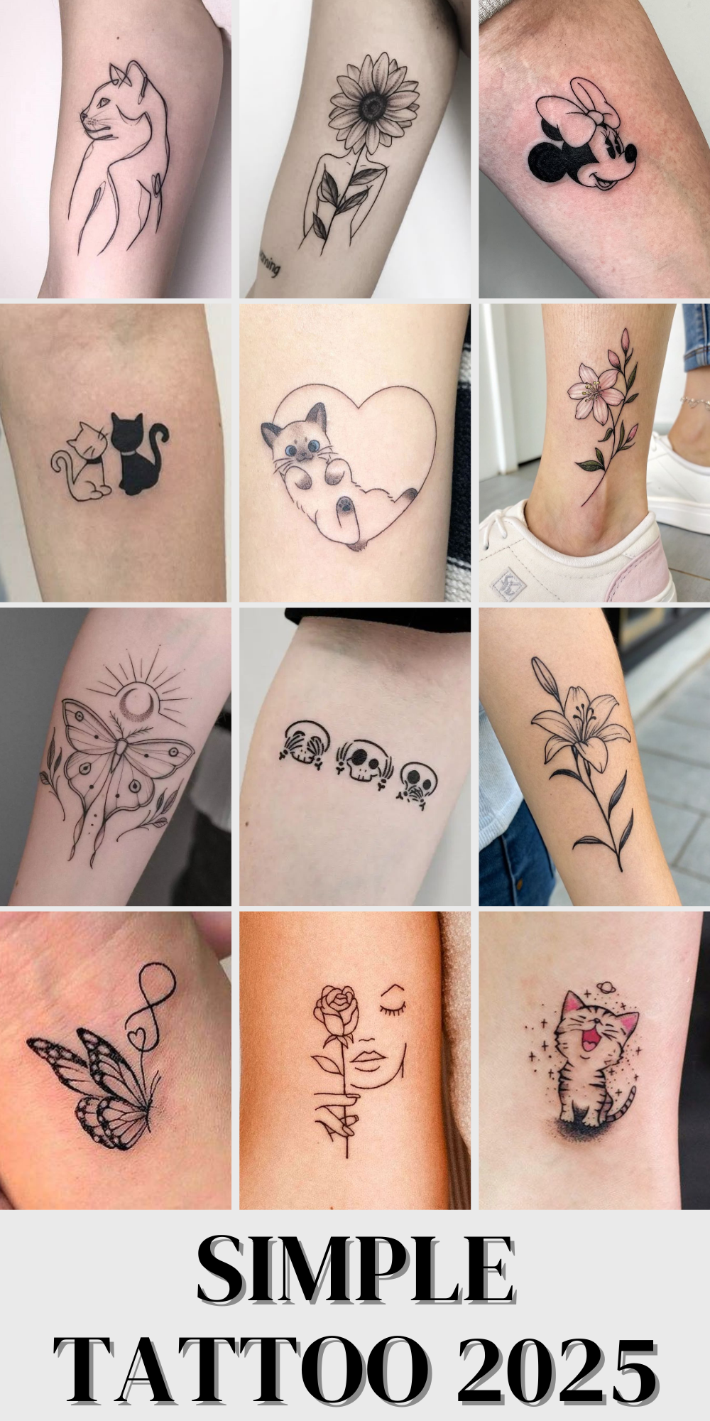 23 Simple Tattoo Ideas 2025 That Are Cute Minimal Meaningful and ...