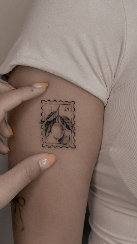26 Stamp Tattoo Ideas for 2025 That Blend Travel, Vintage, and Style in ...