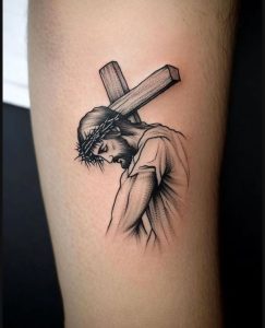 23 Jesus Tattoo Ideas for 2025: Bold, Simple, Spiritual & Artistic ...