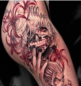 25 Tokyo Ghoul Tattoo Ideas 2025 with Designs Featuring Kaneki ...