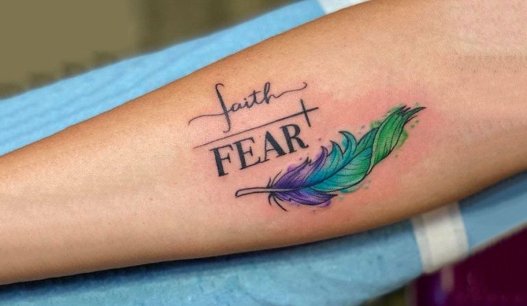 21 Faith Over Fear Tattoo Ideas for Women and Men – Inspiring Designs ...