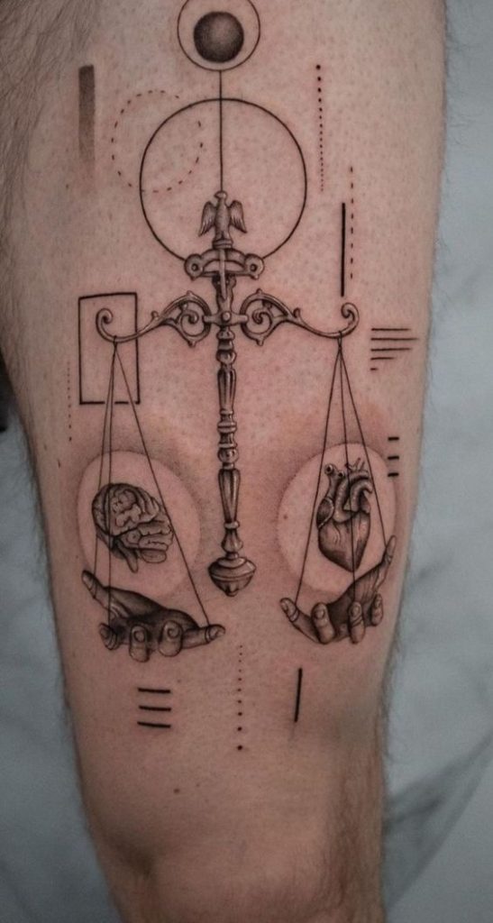 27 Libra tattoo ideas for men and women — stylish, minimalist ...