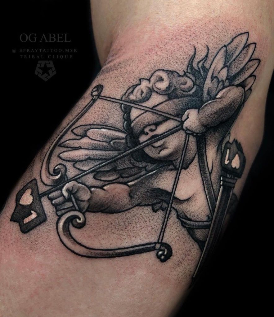 Cherub Tattoo Ideas: 27 sweet, traditional & modern Cupid designs for ...