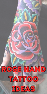 25 Rose Hand Tattoo Ideas To Inspire Your Next Bold And Stylish Ink ...