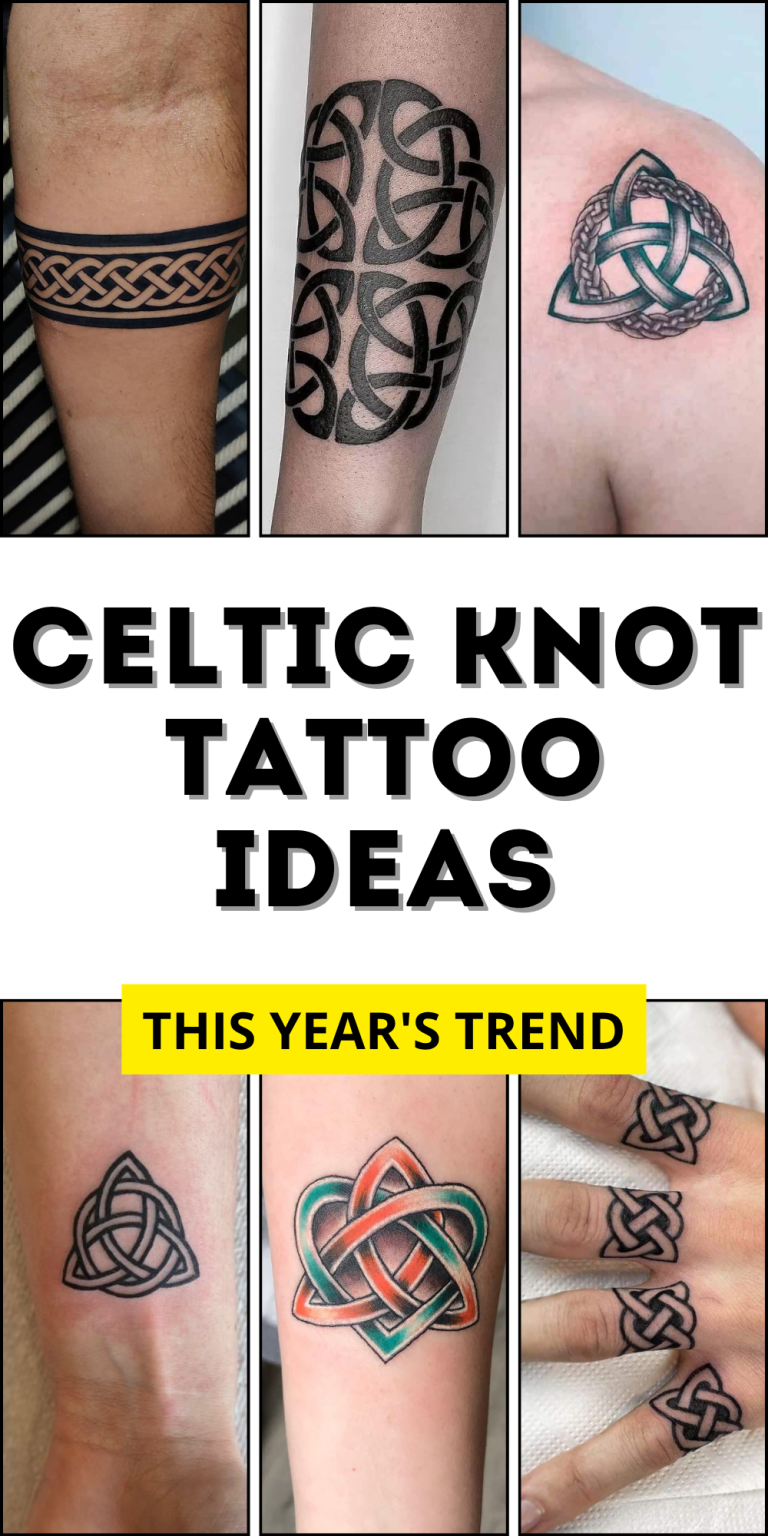 25 Celtic Knot Tattoo Ideas – Meaningful Designs for Women and Men ...