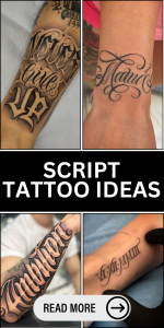 23 Script Tattoo Ideas for Women and Men That Feel Personal and Timeless
