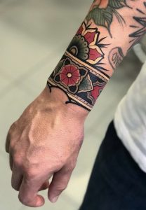 23 Band Tattoo Ideas for Women and Men – Stylish Arm, Forearm & Ankle ...